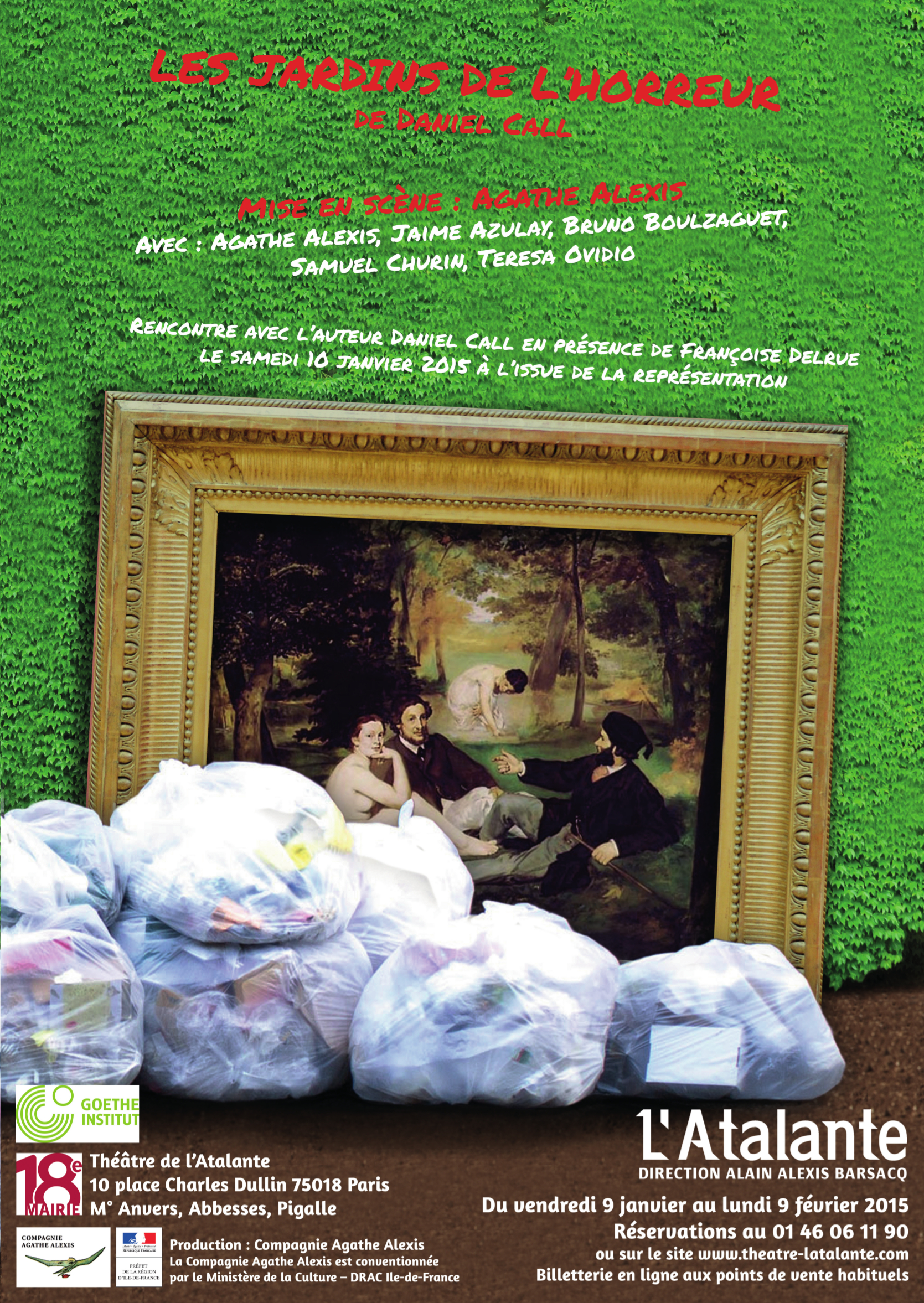 Les jardins de l’horreur de Daniel Call - Sceneweb